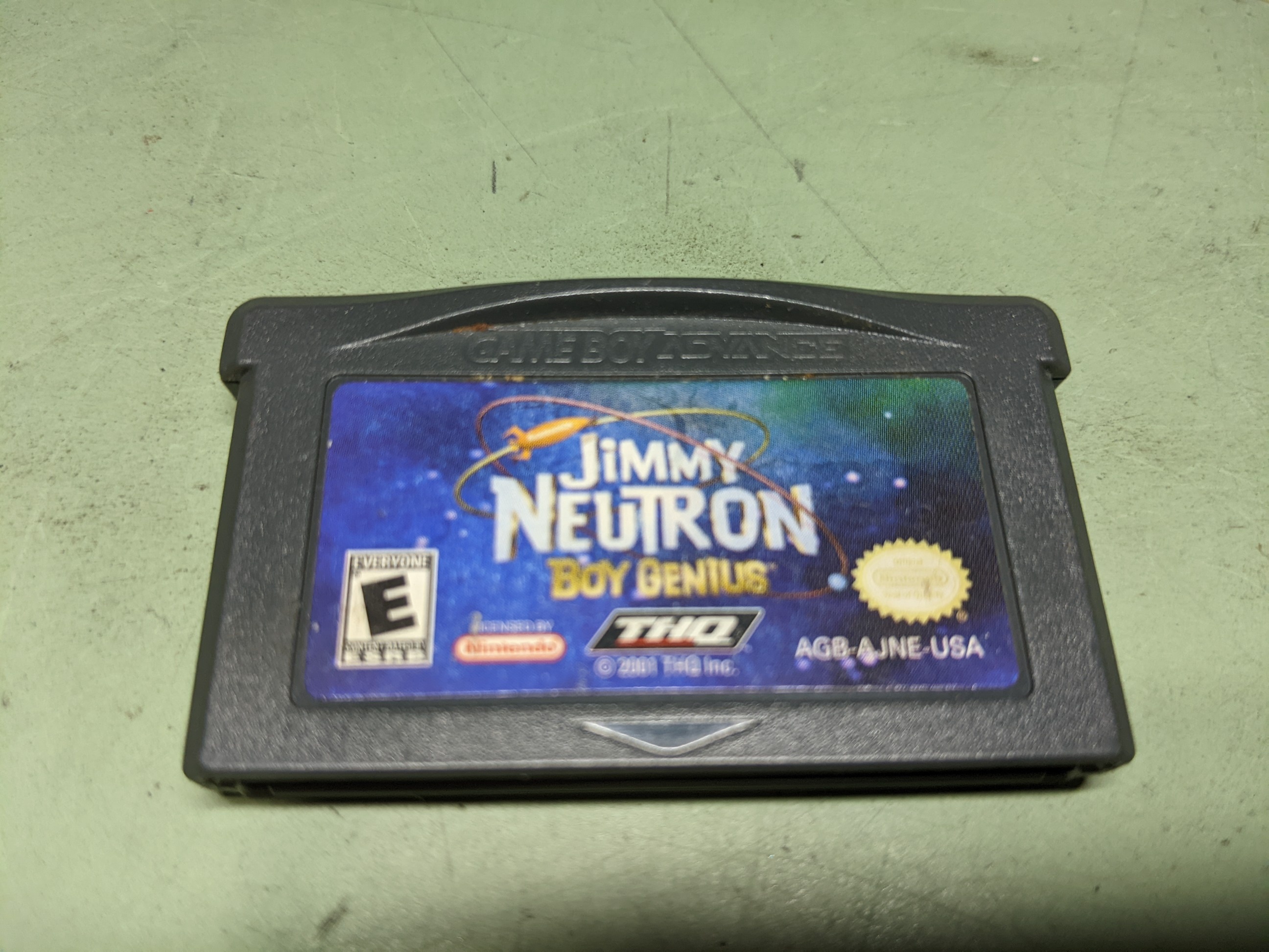 Jimmy Neutron Boy Genius Nintendo GameBoy Advance Cartridge Only 785138320922 | eBay